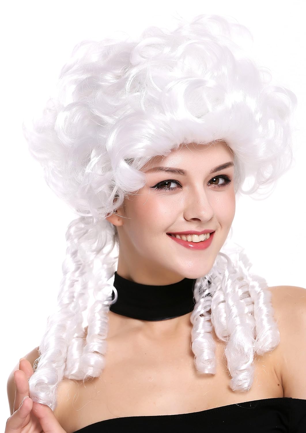 WIG ME UP ® - DH1009-ZA62 Lady Party Wig Halloween historic Cosplay ...