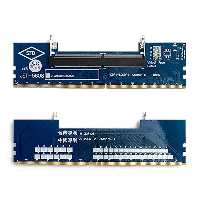 Buy QNINE DDR4 Adapter, DDR4 Laptop Memory SO DIMM to DIMM DDR4 PC ...