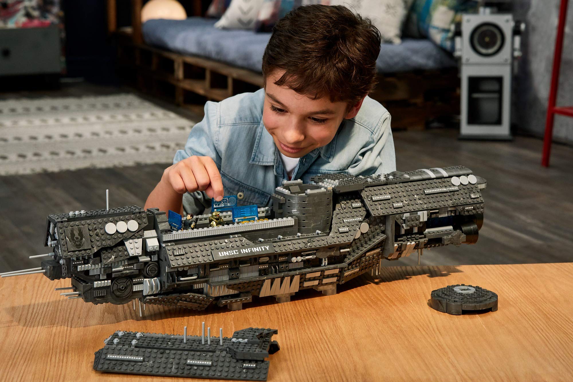 Mua Mega Construx Halo UNSC Infinity trên Amazon Mỹ chính hãng 2024 | Fado