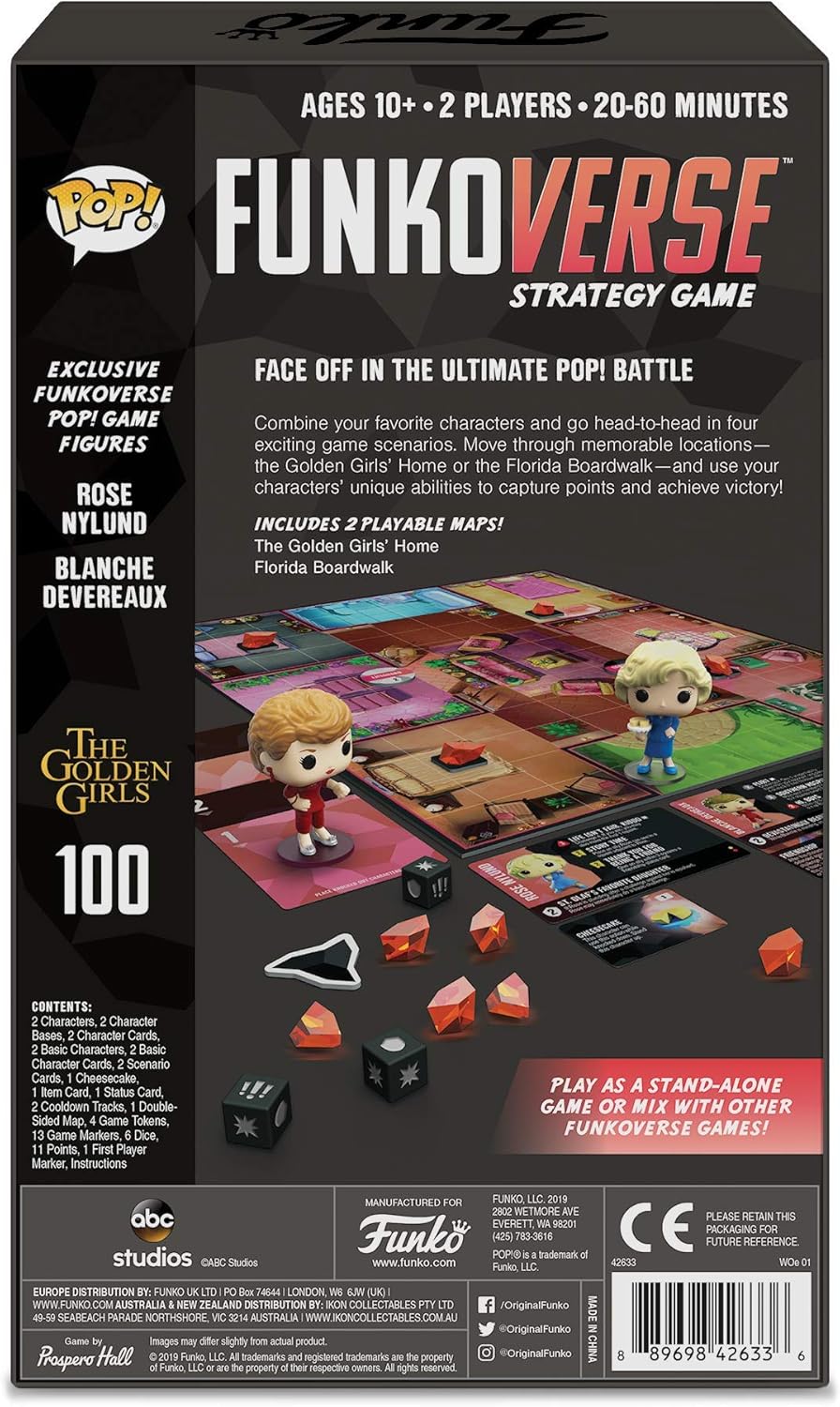 Funko 42633 The Golden Girls 100 Funkoverse Extension (2 Character Pack ...
