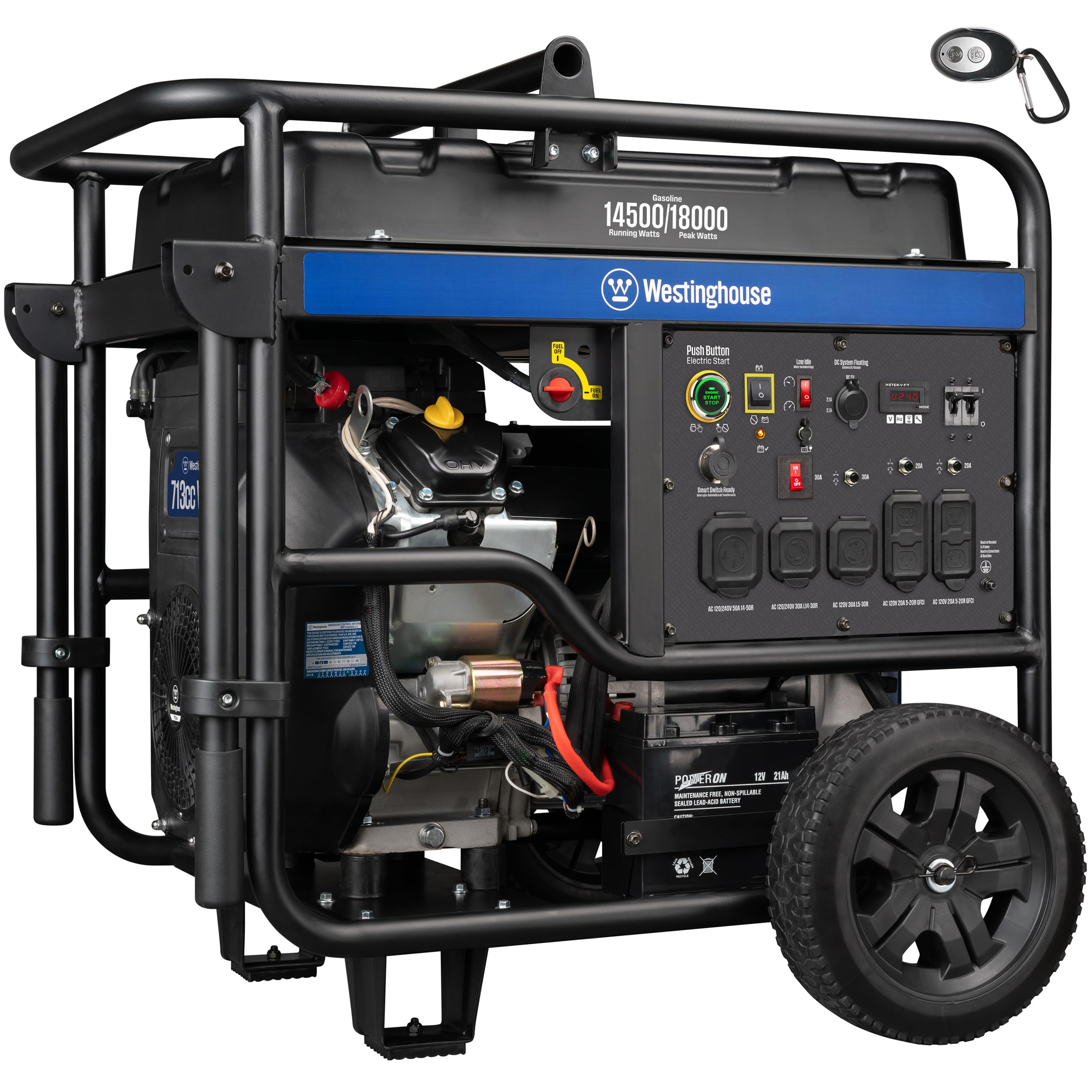 Mua Westinghouse 15000 Peak Watt Home Backup Portable Generator, Remote ...