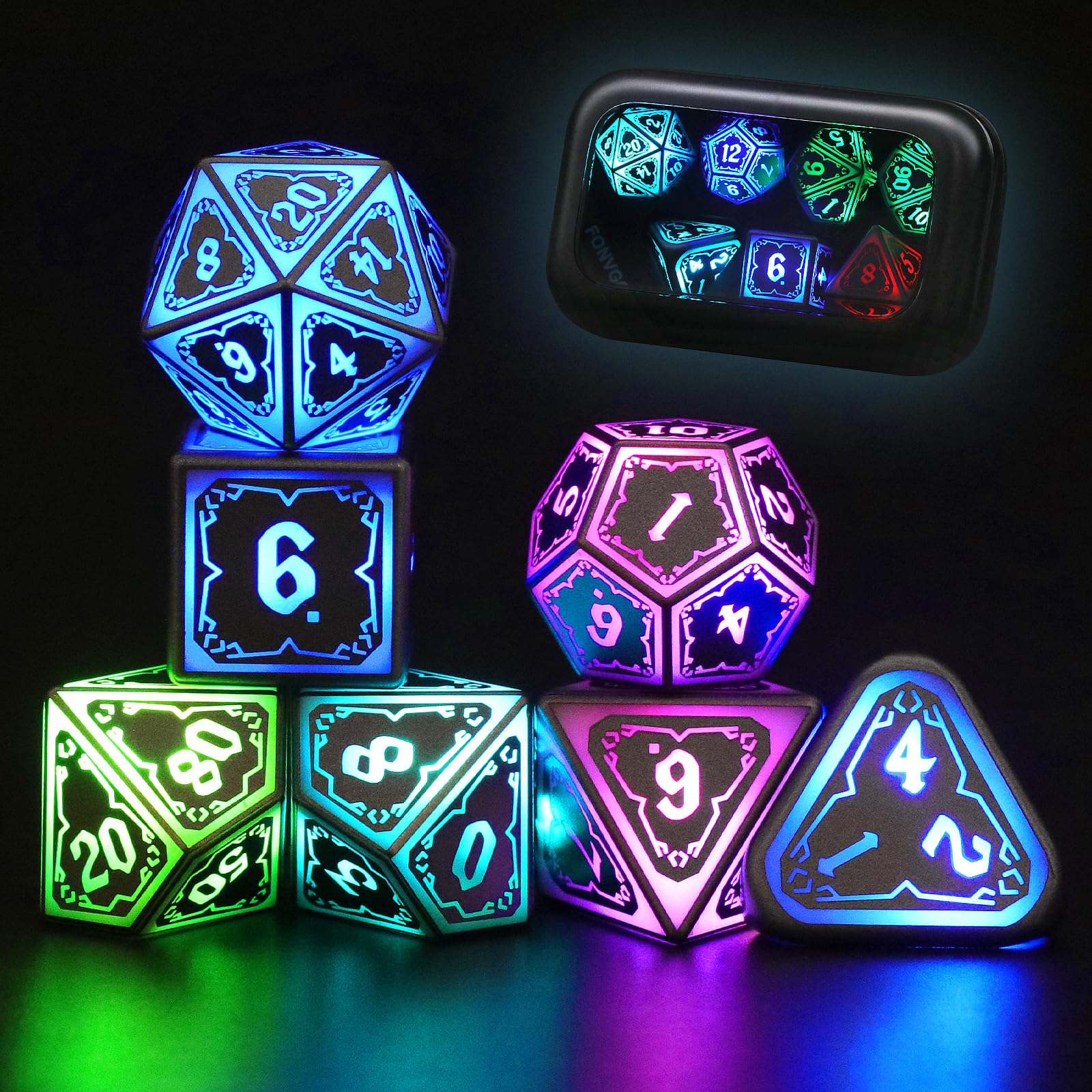 Mua Wireless Light Up Dice for Dungeons and Dragons,Cool LED DND Dice ...