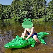 Intex 58546 Inflatable crocodile - 168x86 cm: Amazon.co.uk: Toys & Games