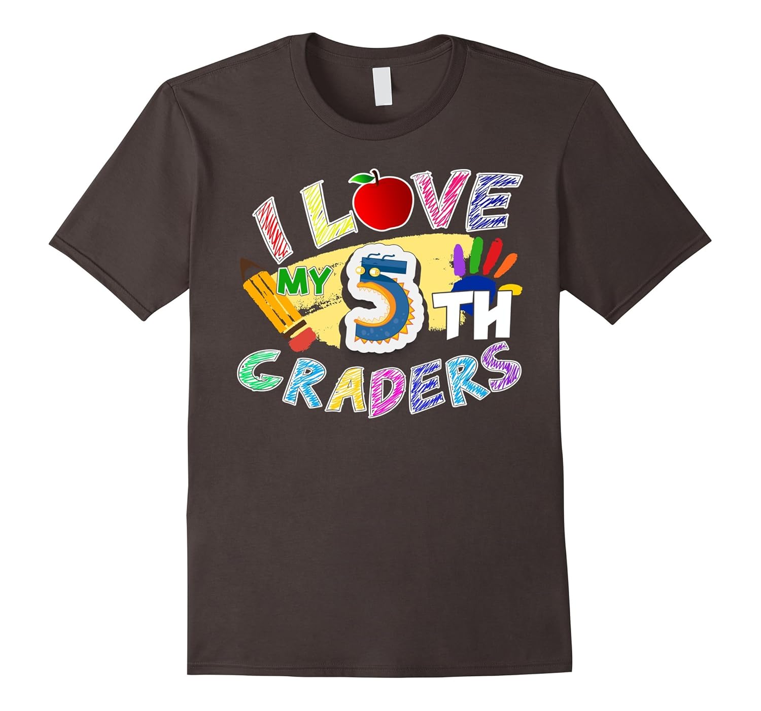 I Love My Fifth Graders T-Shirt for 5th Grade Teachers-Art – Artvinatee