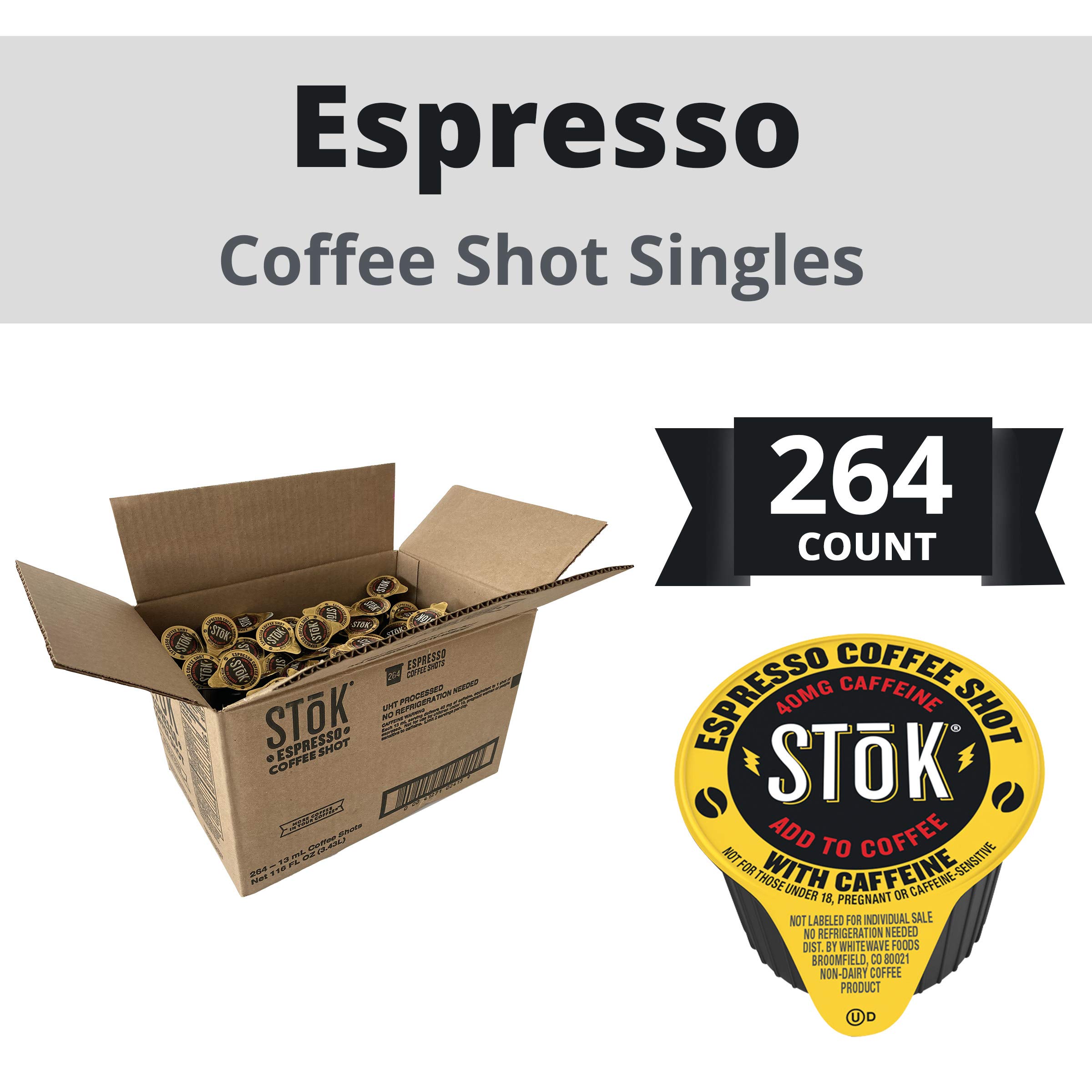 Mua SToK Cold Brew Espresso Coffee Shots, Unsweetened, 0.43 Fl Oz (Pack ...