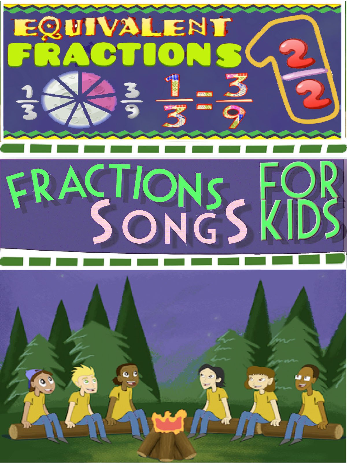 Amazon.com: Fractions Math Music Videos and Learning Songs: Numberock ...