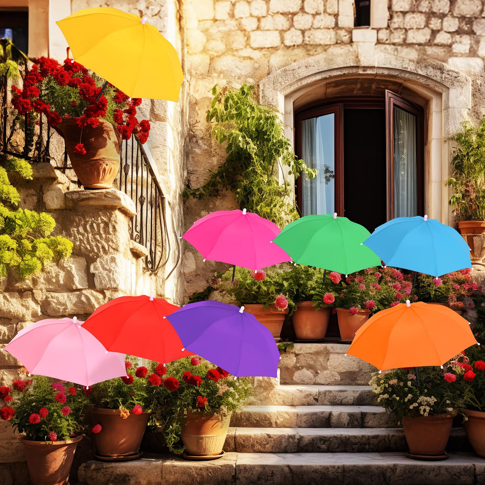 Sunnymove Plant Umbrellas for Outdoor Plants 23.6 Inch Garden Shade ...