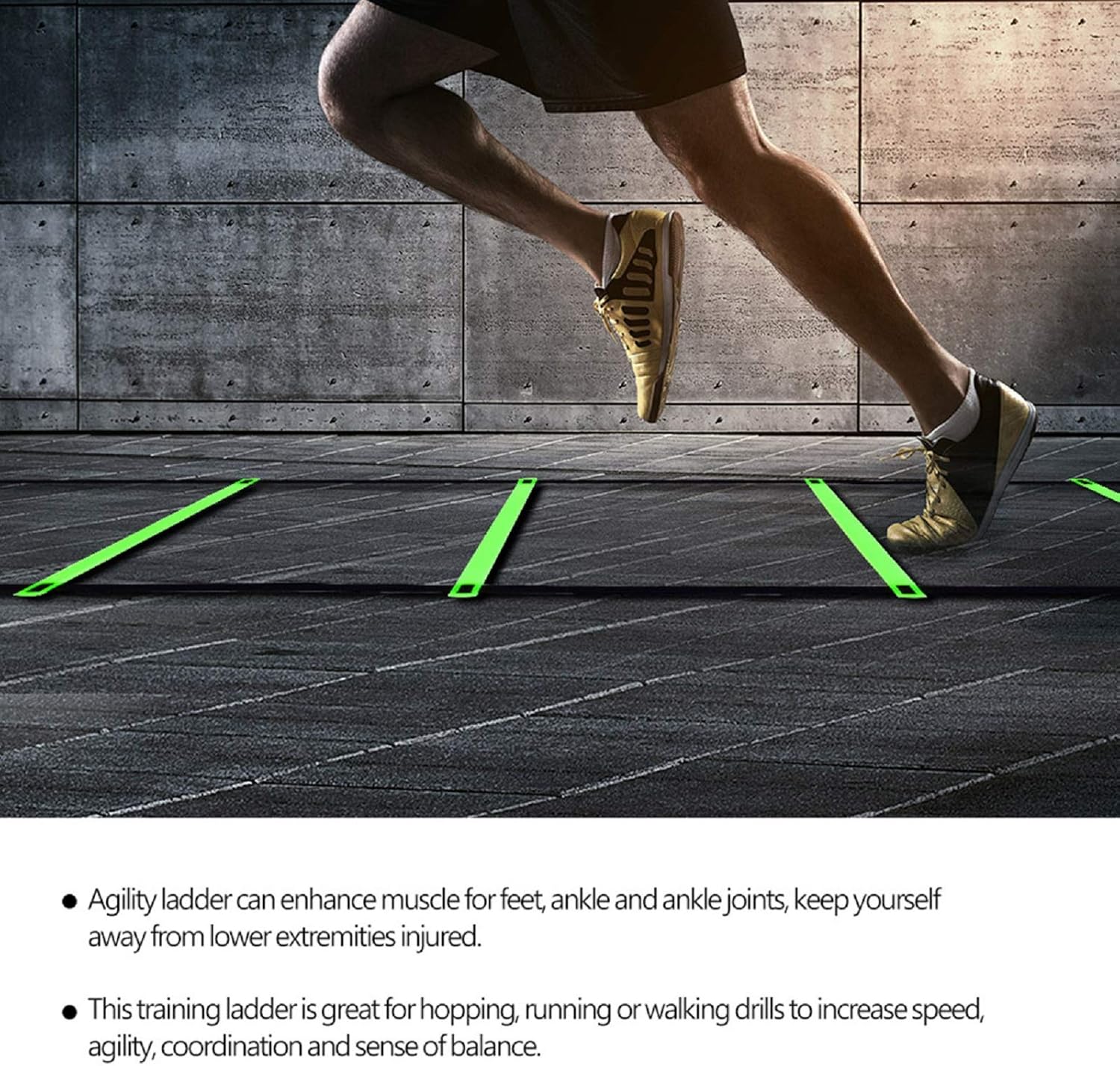 OhhGo Agility Ladder,Speed Training Ladder Exercise Ladder Outdoor ...