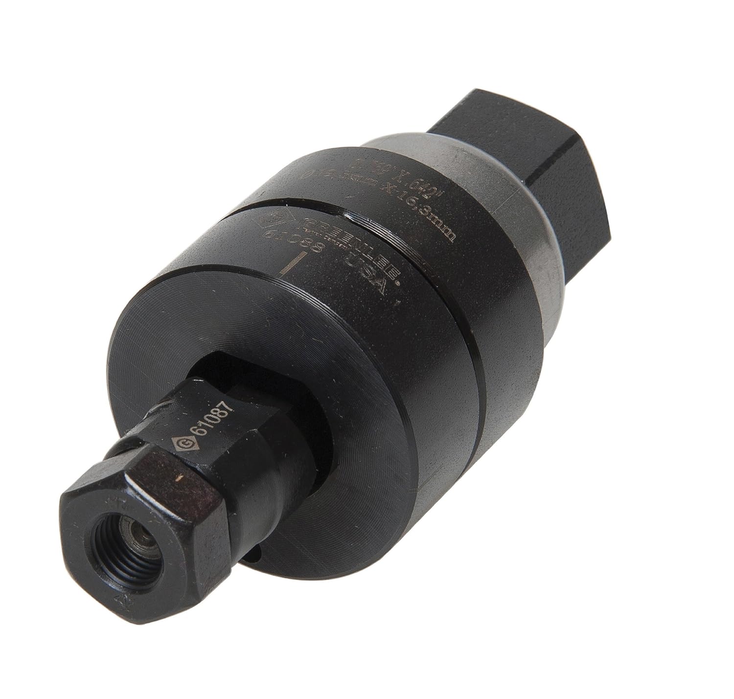 Greenlee 61086 Double D Punch Unit, 0.769-Inch by 0.642-Inch: Amazon.co ...