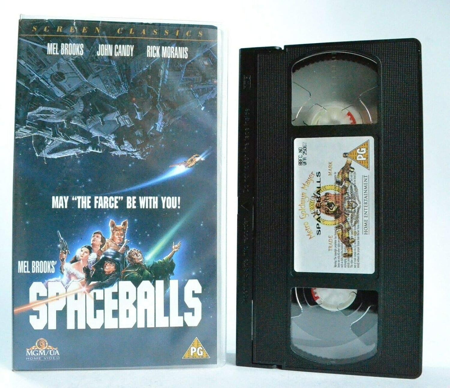 Amazon.com: Spaceballs [VHS]: Mel Brooks, John Candy, Rick Moranis ...