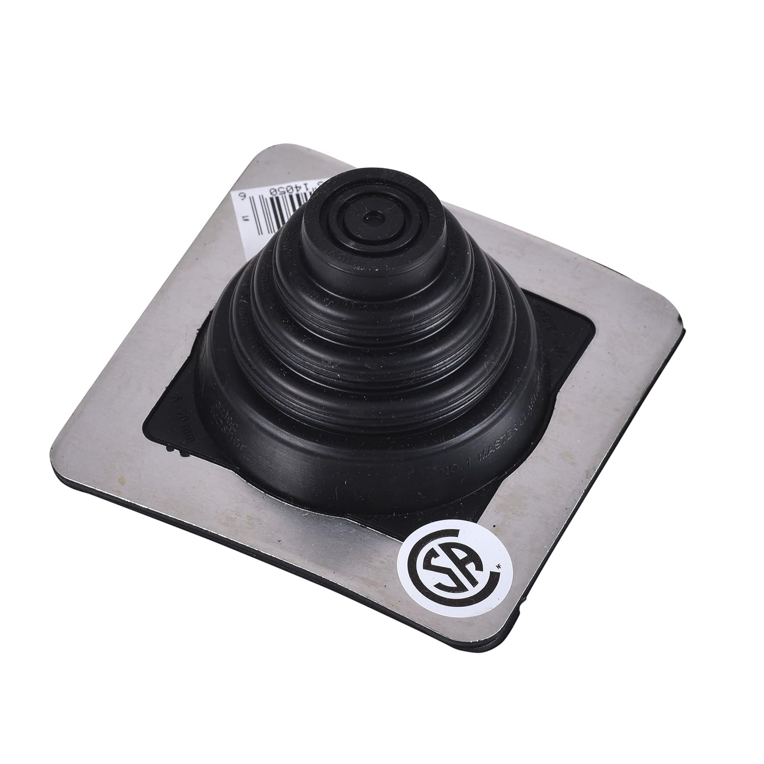 Oatey 14050.25" - 2" Master Flash Roof Flashing 4.5" x 4.5" Base ...