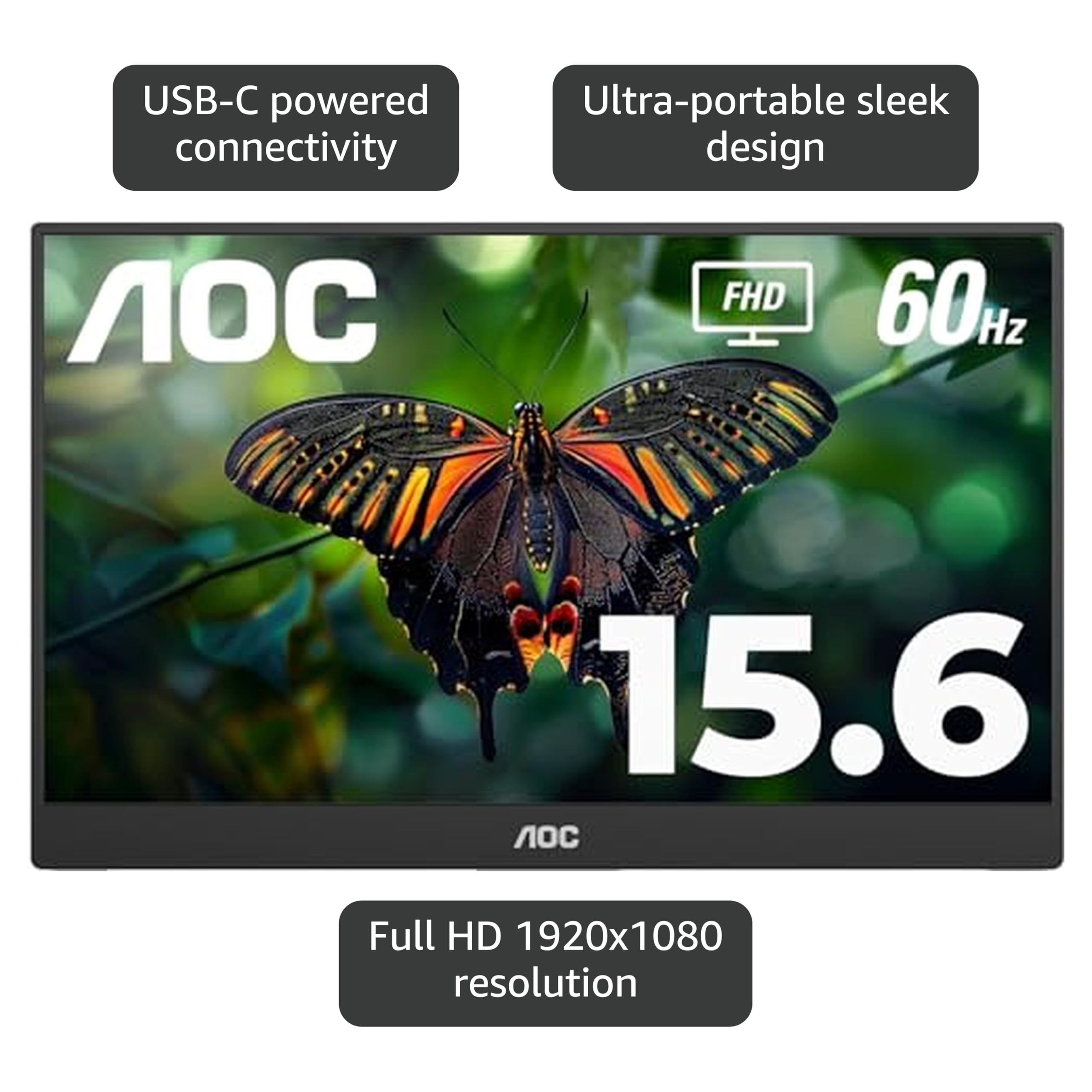 Mua AOC 16T3EA 16'' Class USB-C Ultra-Slim Portable Monitor with IPS ...