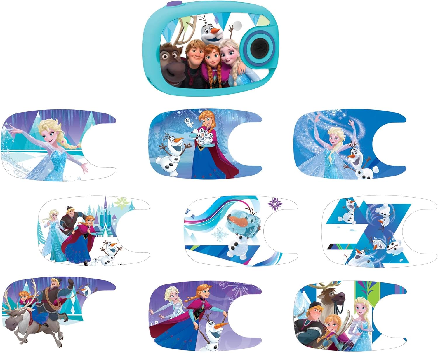LEXIBOOK piece DJ070FZ Disney Frozen Elsa 5MP Digital Camera, LCD 2 ...