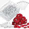 Amazon.com: Yuxung 400 Pcs Diamond Pins Flower Pins for Bouquet Crystal Corsage Wedding Bouquet ...