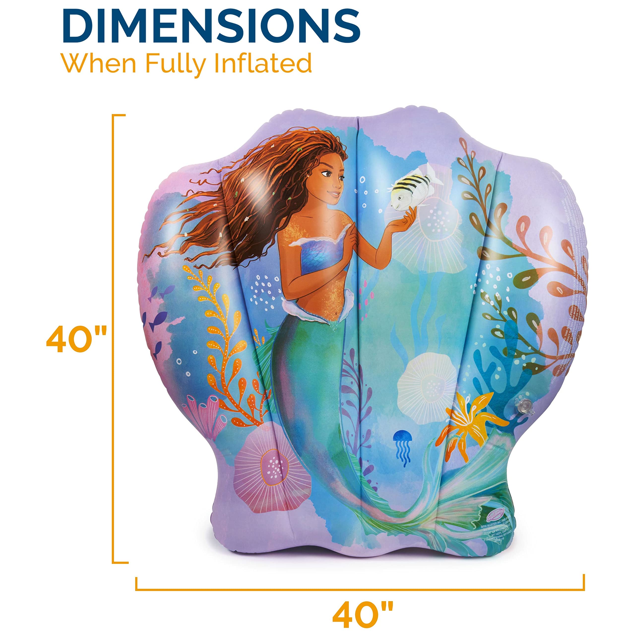 Mua SwimWays The Little Mermaid, US Coast Guard Approved Life Vest Kids ...