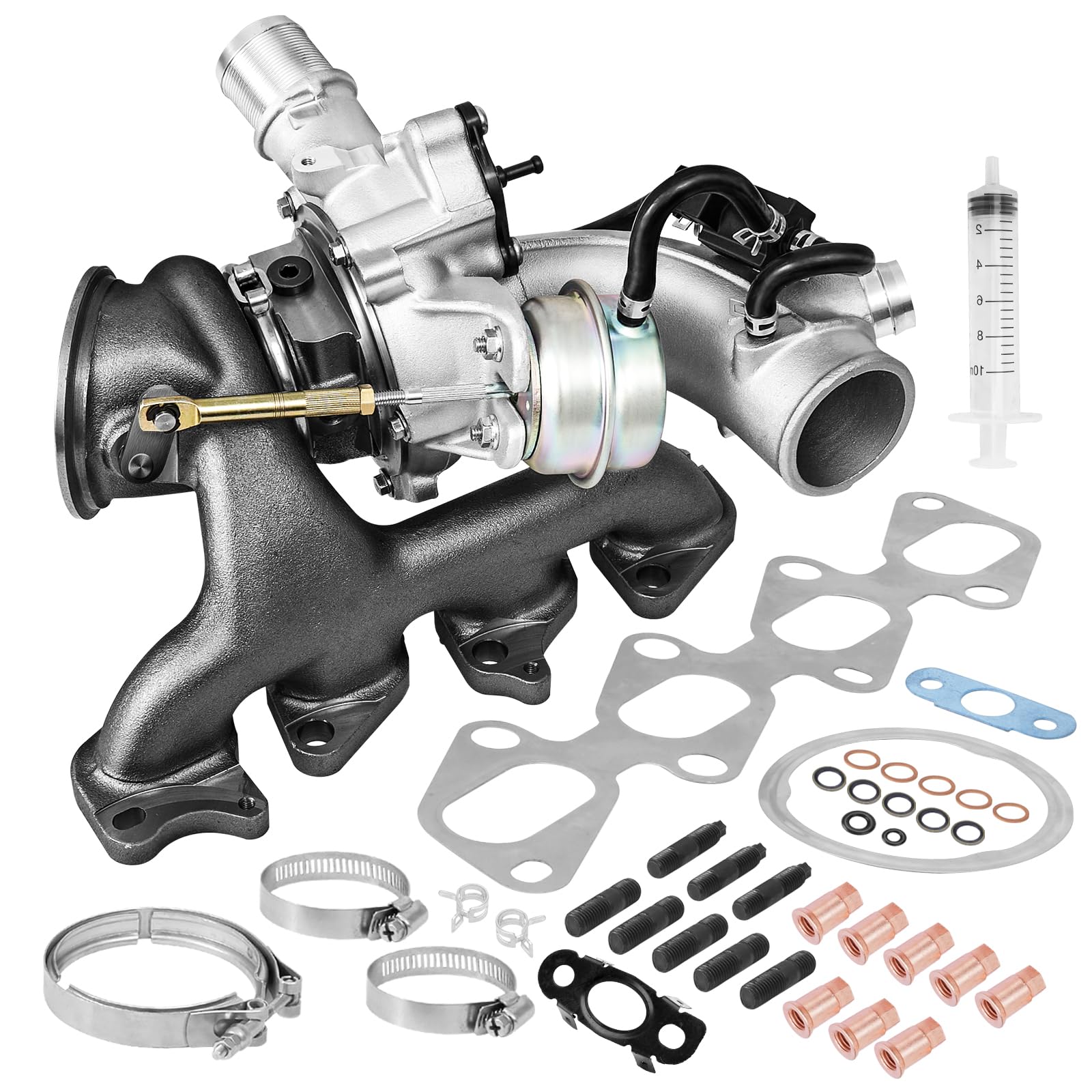 TEMSONE 1.4 L Turbocharger with Complete Installation kits Compatible with Buick Encore 2013 ...