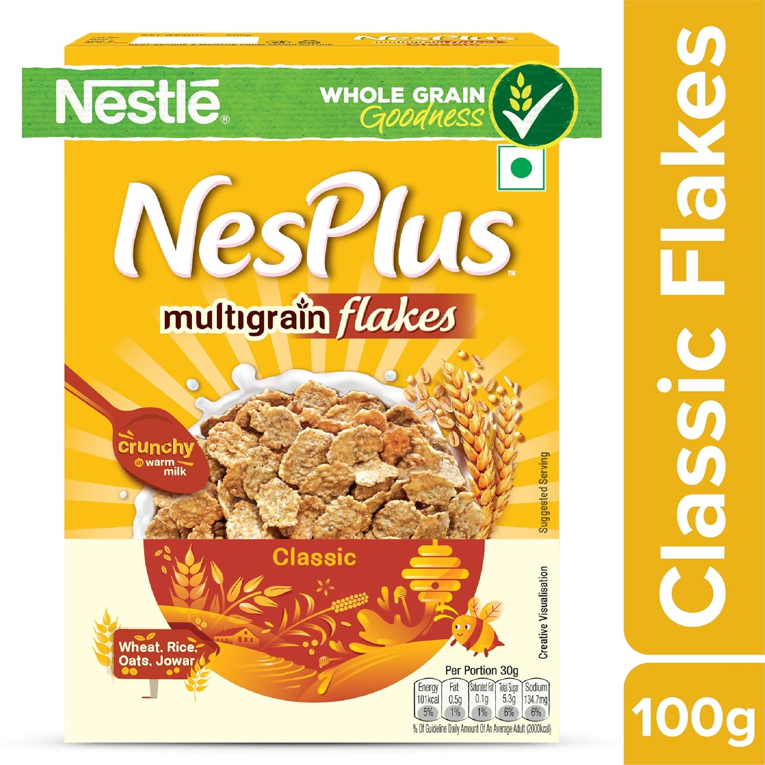 NesPlus Multigrain Flakes, 100g: Amazon.in: Grocery & Gourmet Foods