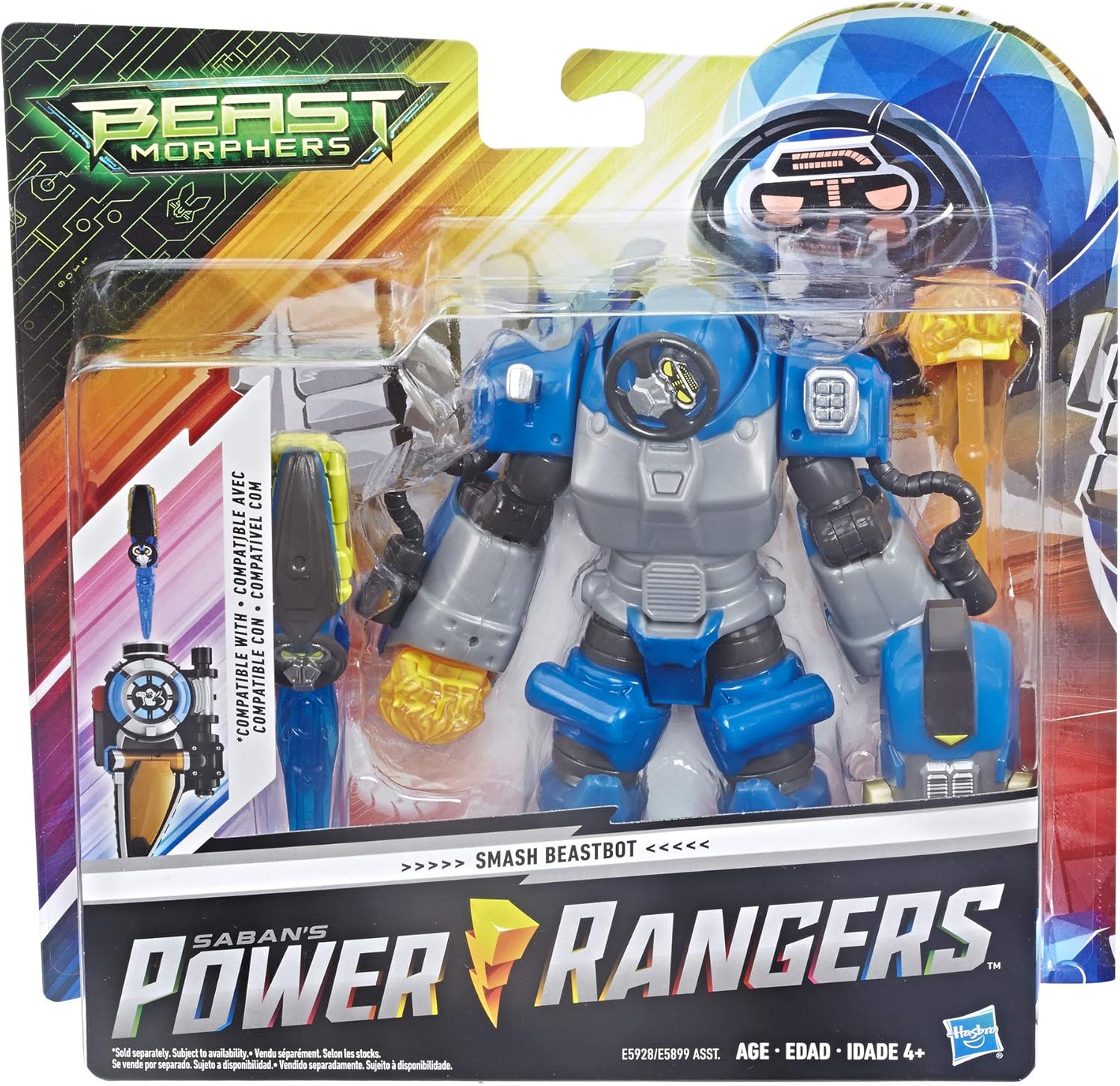 Power Rangers Beast Morphers 12cm Action Figure – Smash Beastbot – BigaMart