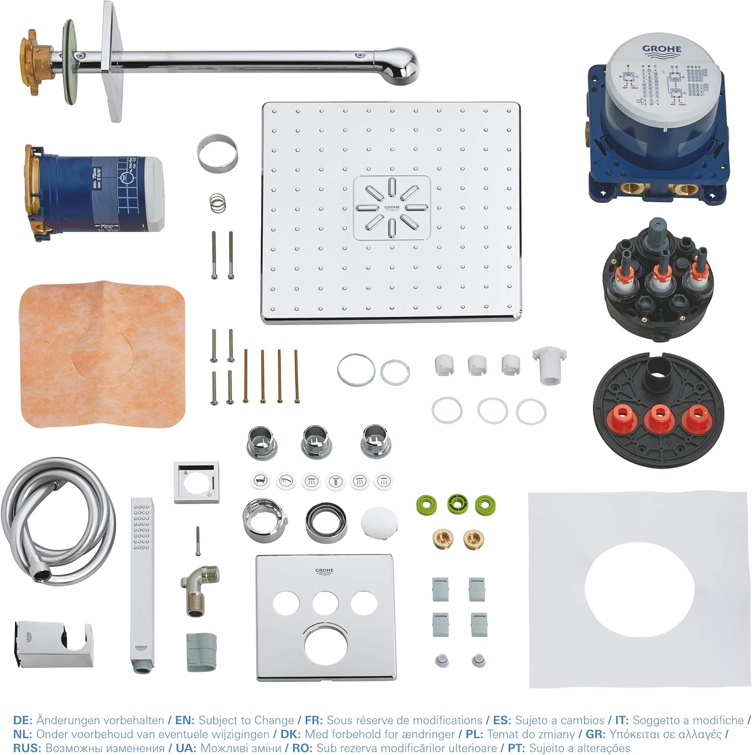 Grohe 34712000 Shower Set Mixer SmartControl, Chrome – BigaMart