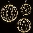 Amazon.com : LIGHTSHARE 248LED 12IN+16IN+20IN Light Ball Yard ...