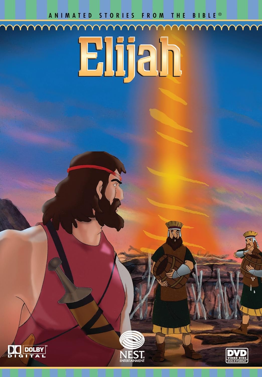 Animated Stories From The Bible - Elijah DVD-R DVD: Amazon.co.uk: DVD ...