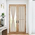 Amazon.com: NICETOWN Door Curtains for Door Window, 80 Inches Long with ...