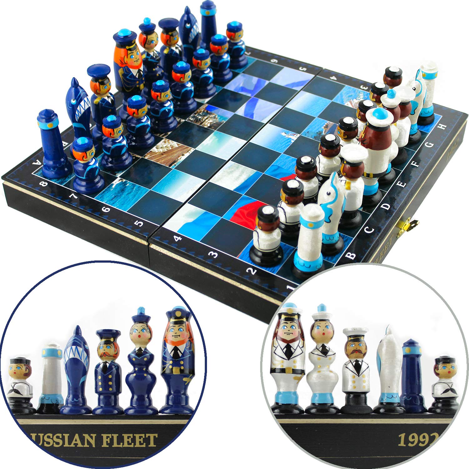 Mua Army Chess Set Navy - Russian Army Navy Chess Board and Hand ...