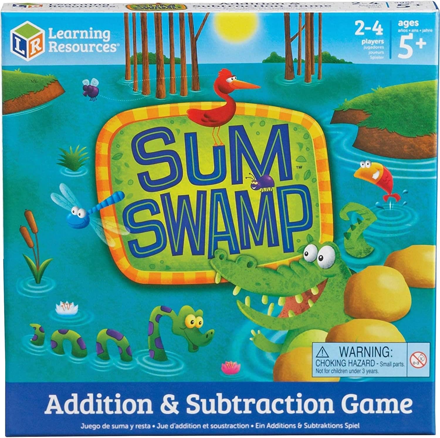 Learning Resources Sum Swamp Addition And Subtraction Game – BigaMart
