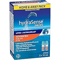 HydraSense Advanced Eye Drops - Fast, Long-Lasting Relief