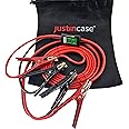 Amazon.com: Justin Case Smart Heavy-Duty Jumper Cables for Car, Includes 6 Gauge Smart Wire ...