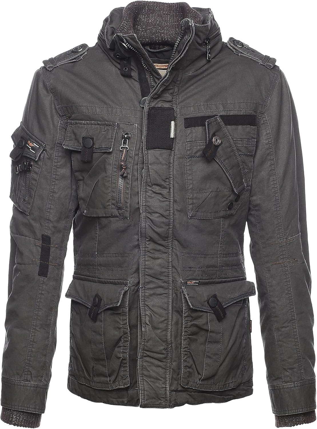 Khujo Funker Jacket - Grey - Medium: Amazon.co.uk: Clothing