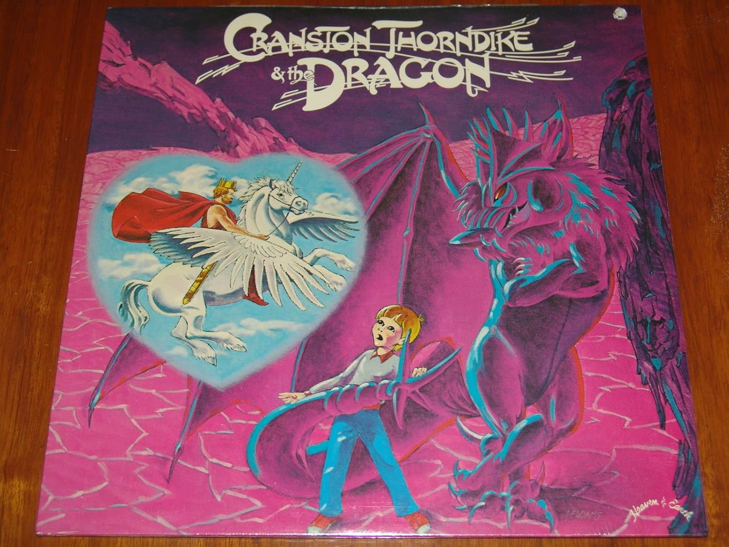 TERRY LOUGHLIN - "CRANSTON THORNDIKE & THE DRAGON" 1980 LP RECORD ...
