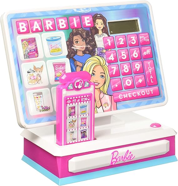 Barbie Mega Caja Registradora para 3 años en adelante: Amazon.com.mx ...