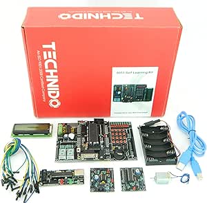 Amazon.com: Technido ATMEL 8051/8052 Development Board Self Starter ...