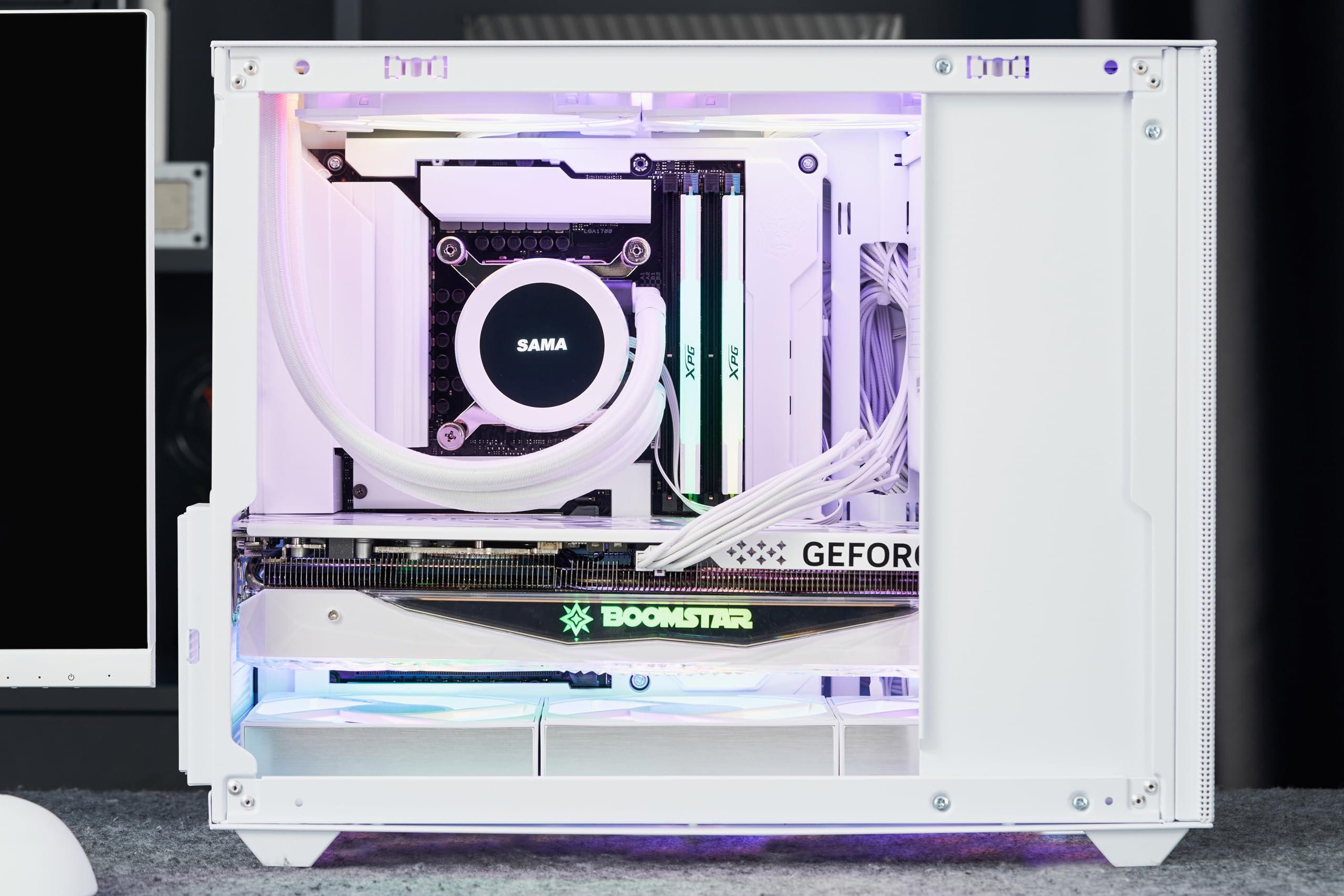 Mua SAMA IM01 Pro WG White Micro ATX Mini-ITX High Airflow Mid Tower ...