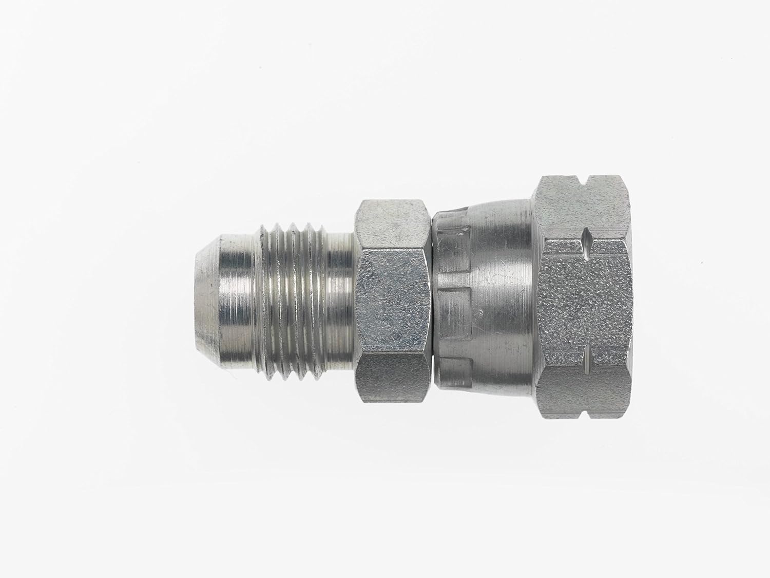 Brennan Industries 7045-08-18 Steel Straight Conversion Adapter Fitting ...