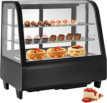 Amazon.com: VBENLEM 3-1/2 cu ft Commercial Countertop Refrigerator 100L ...