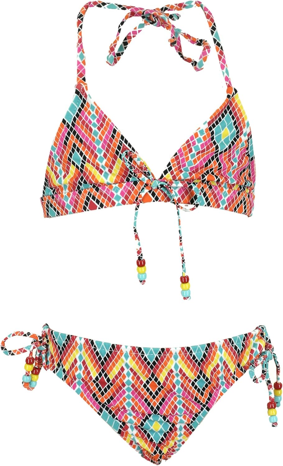 Amazon.com: Point Conception Triange Bikini Set Diamond Girl: Clothing