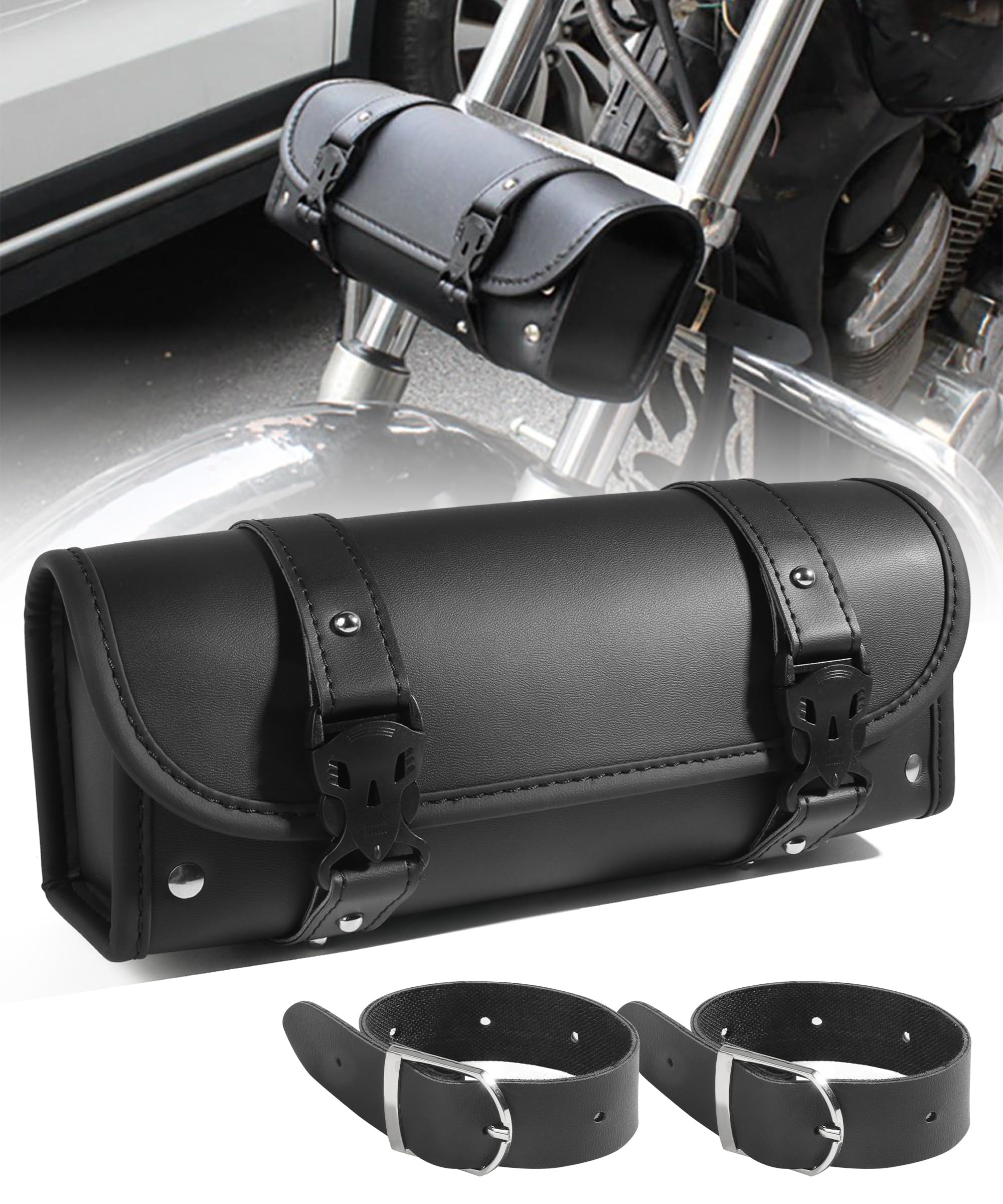 UBOG Motorcycle Handlebar Bag,Car Accessories Motorcycle Tool Bag,Pu ...