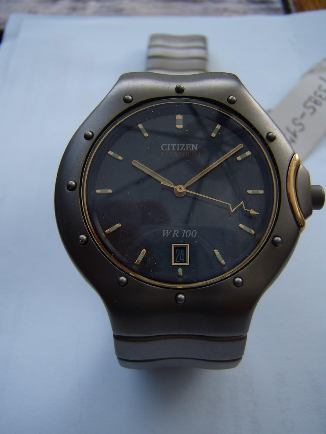 Citizen Noblia Titan AJ3395 Gold 750 Herrenuhr