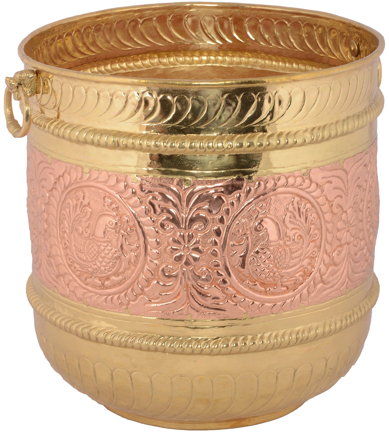 Buy Lepakshi now Golkonda Brass Pembarthi Gangalam (Golden and Copper ...