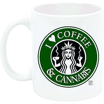 Amazon.com: High Tide Mugs Marijuana Pot Leaf Weed Cannabis Ganja ...