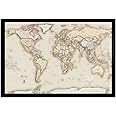 Amazon.com: Homemagnetics HM3322WLDM Magnetic World Map, 33 X 22 ...