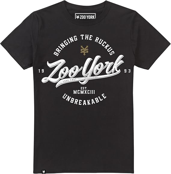 Zoo York Men's Unbreakable T-Shirt: Amazon.co.uk: Clothing