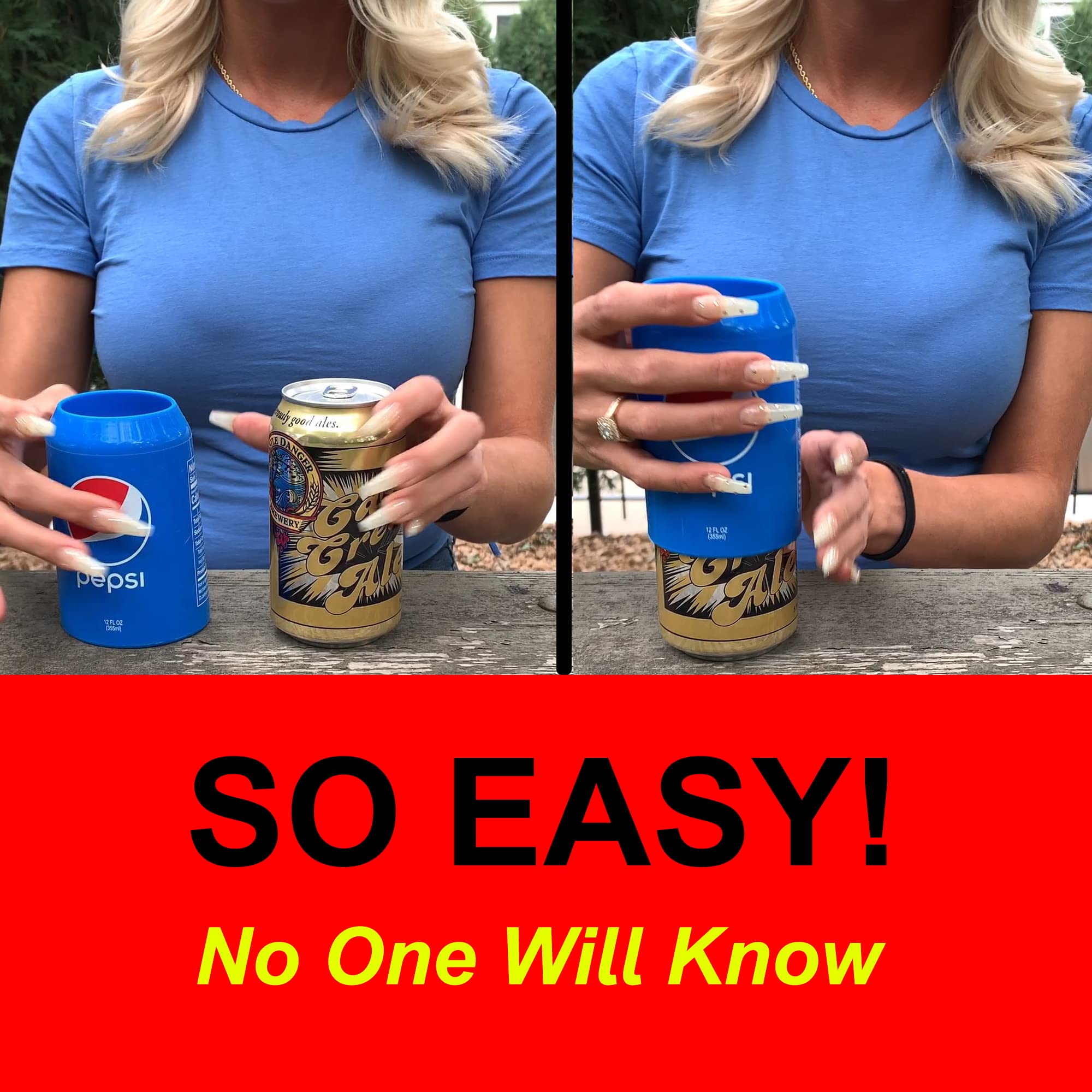 Mua Beer Can Covers, Beer Sleeve with Easy On & Off Design - Perfect ...