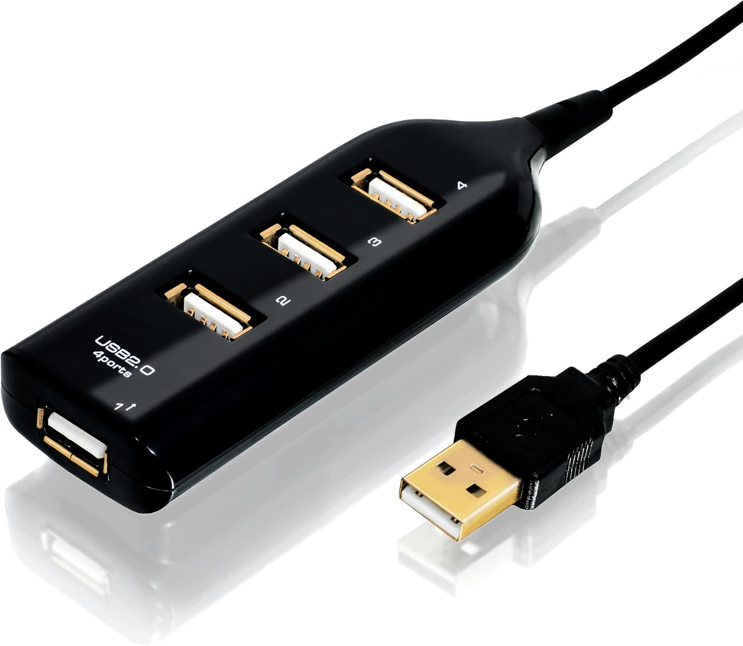 CSL - HUB USB con 4 Puertos de Alta Velocidad de Transferencia de Datos ...