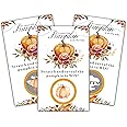 Amazon.com: Thanksgiving Day Scratch Off Game Cards - Pumpkin & Turkey ...