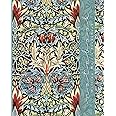 William Morris Notebook: Vintage Design College Ruled College Ruled ...