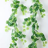 Amazon.com: mizii 2 Strands Artificial Vines Ivy Garland 6FT Real Touch ...