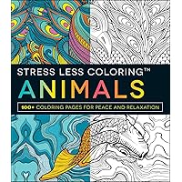 Amazon.com: Stress Less Coloring Animals Peace Relaxation Imagination ...
